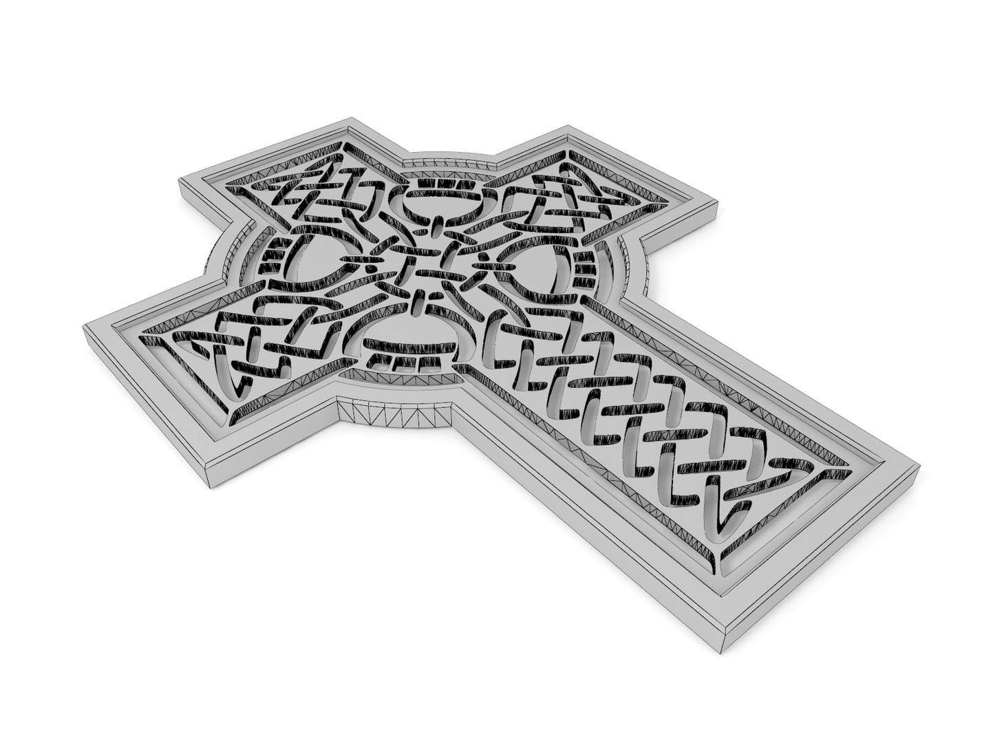 3D Celtic Knot Model - TurboSquid 1386892