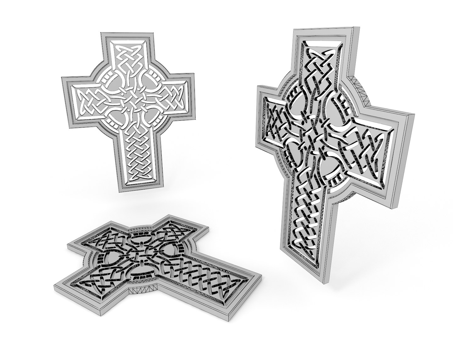 3D Celtic Knot Model - TurboSquid 1386892