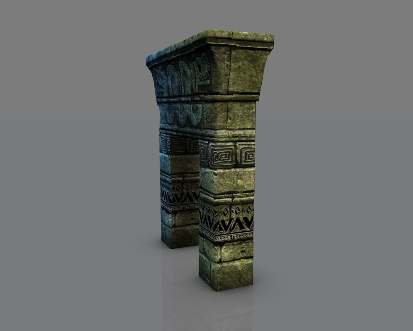 Aztec Mayan Gate 3D Model - TurboSquid 1394973