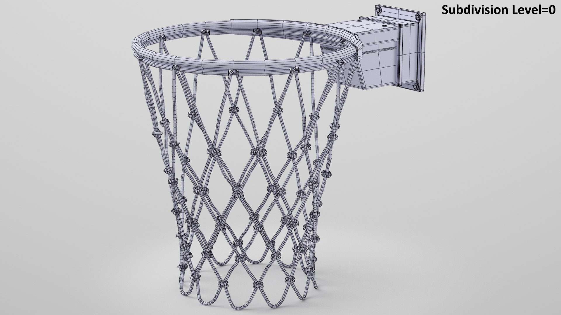 Basketball Rim 01 3D - TurboSquid 1975191