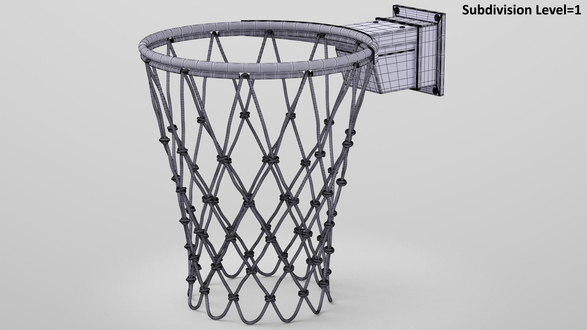Basketball Rim 01 3D - TurboSquid 1975191