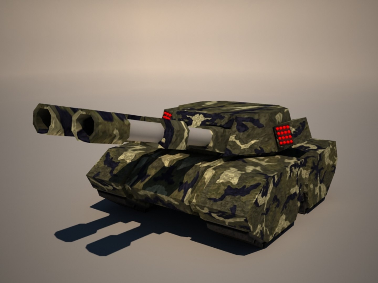 Ready Panzer 3d Model