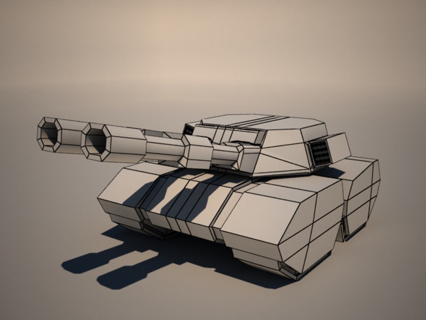 Ready Panzer 3d Model