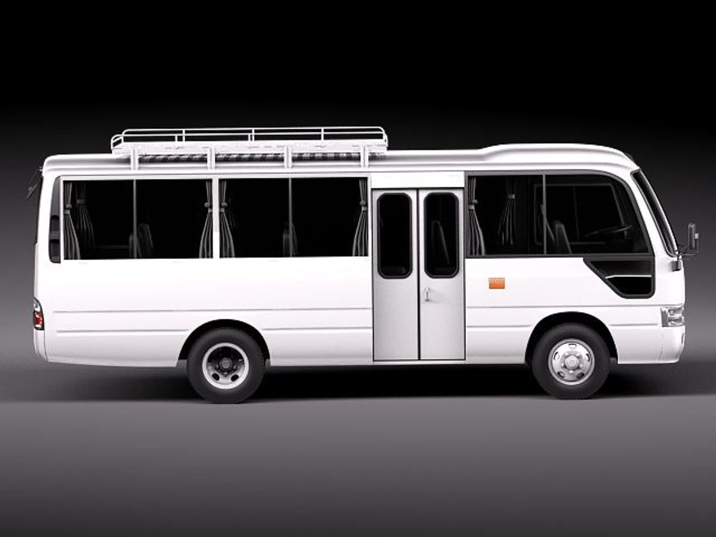 Max Toyota Coaster Bus Minibus