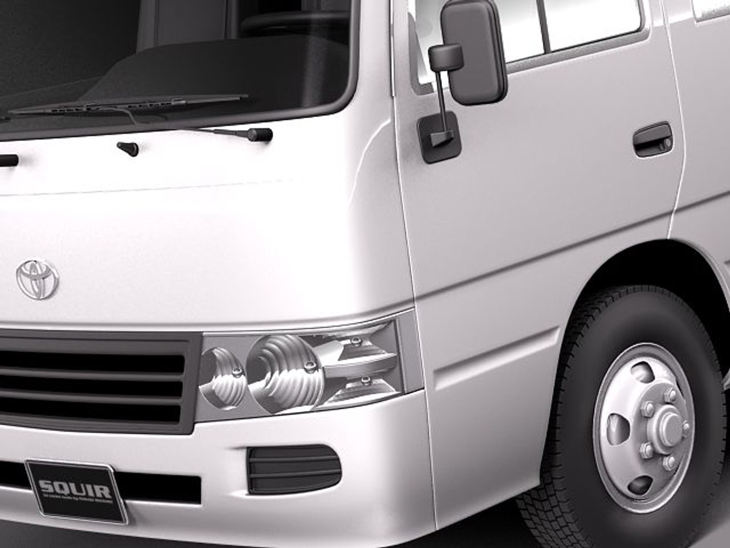 Max Toyota Coaster Bus Minibus