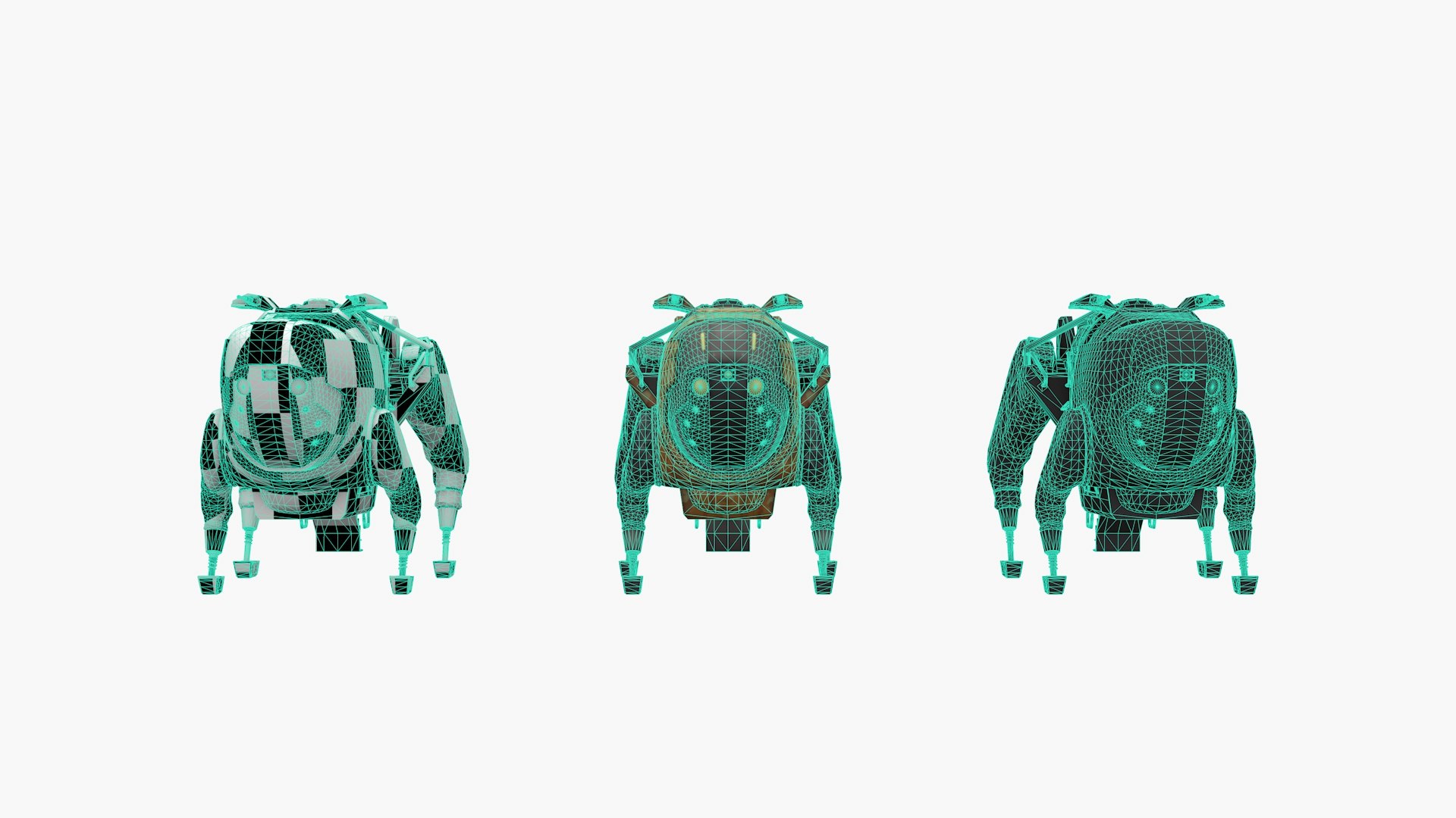 Sky Stalker Robot 3D - TurboSquid 2079281