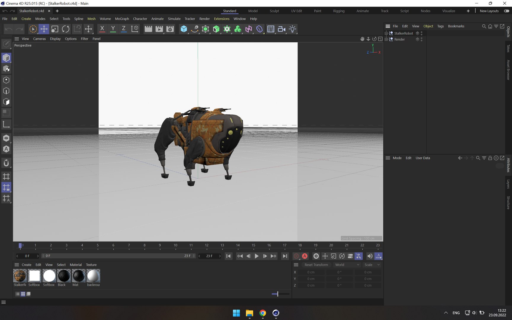Sky Stalker Robot 3D - TurboSquid 2079281