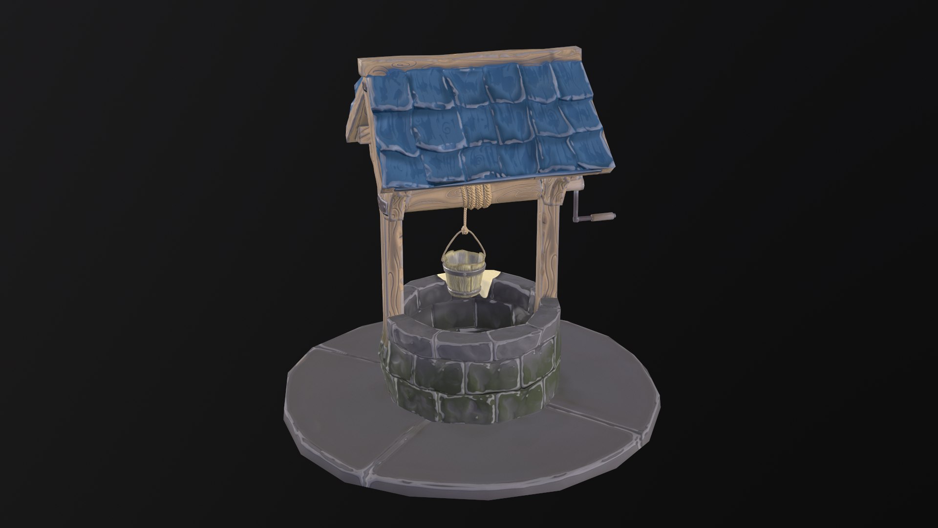 Stone Well 3D Model - TurboSquid 2286280