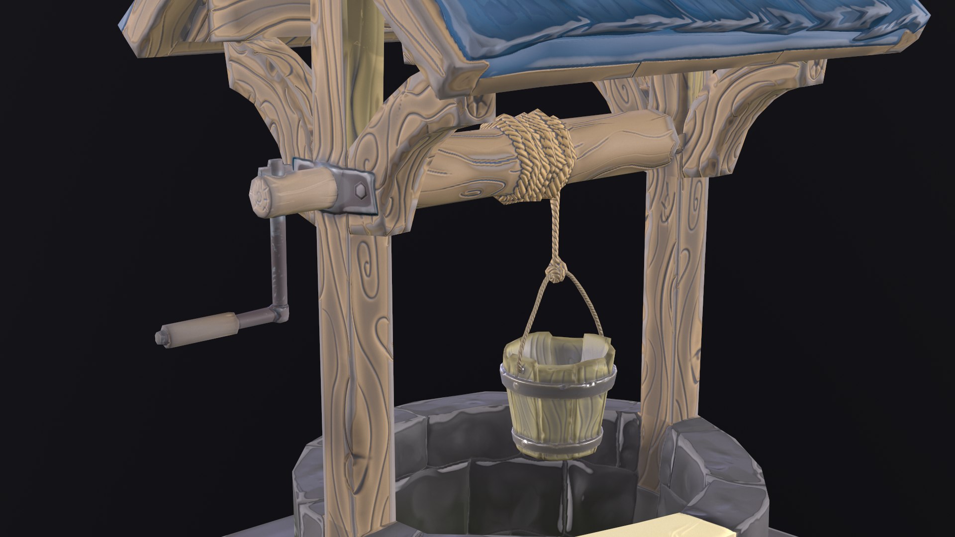 Stone Well 3D Model - TurboSquid 2286280
