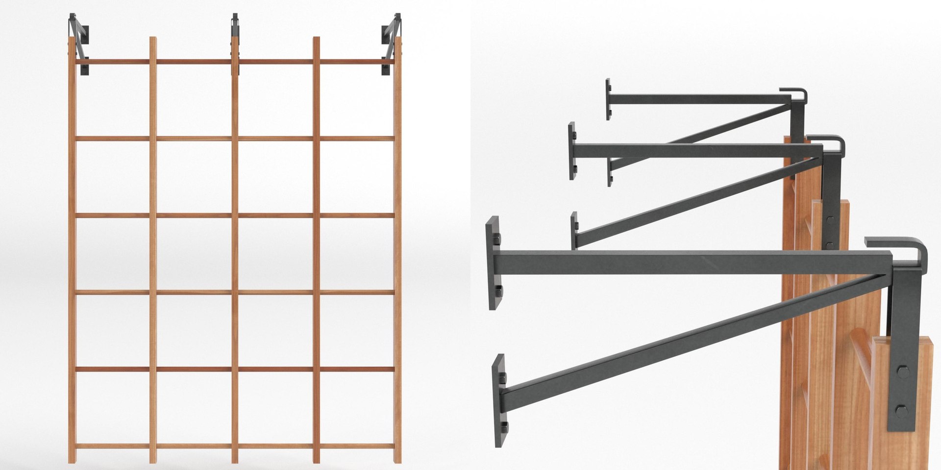 Swedish runged swinging wall bar3D模型 - TurboSquid 1946248