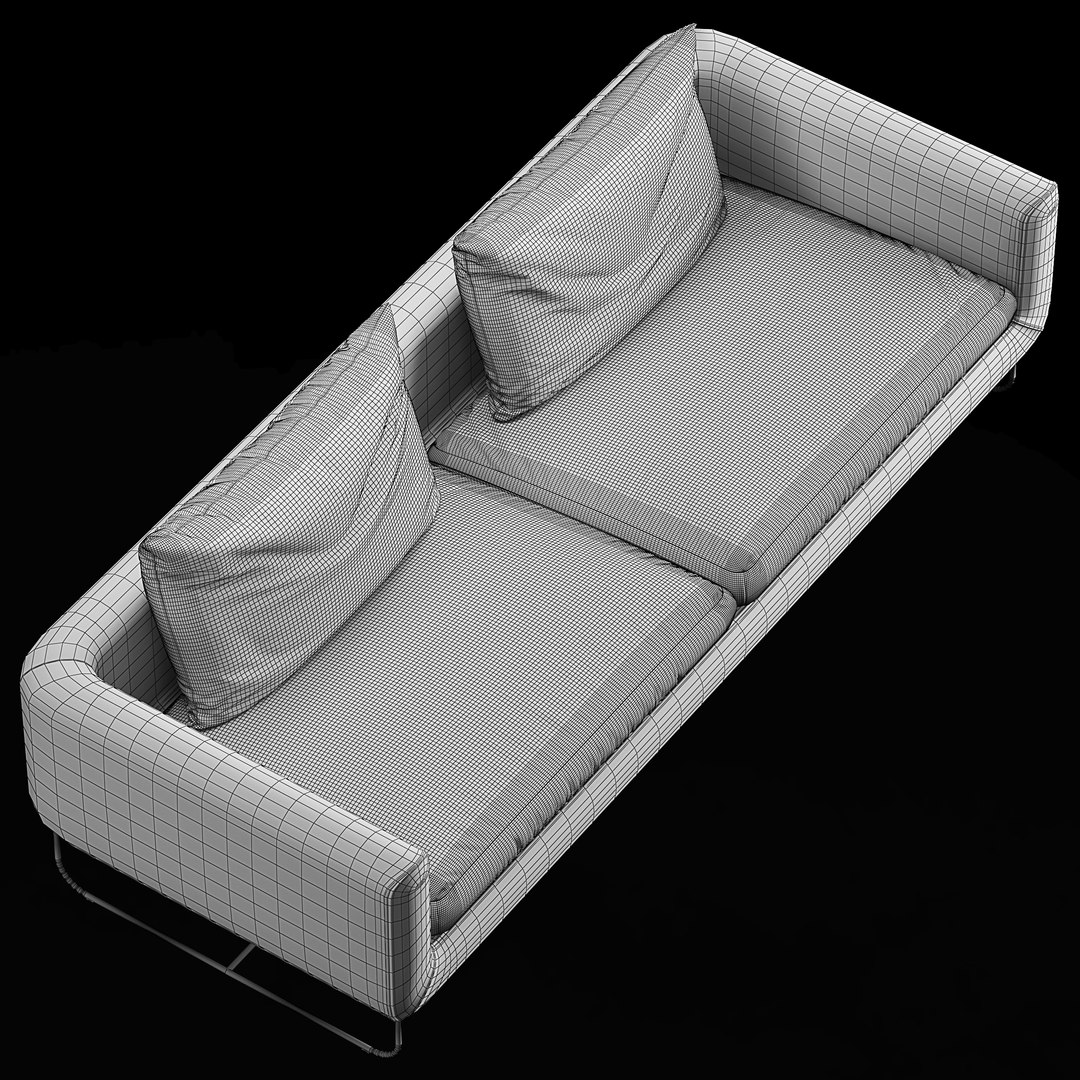 3D Living Divani Avalon Sofa - TurboSquid 1727721