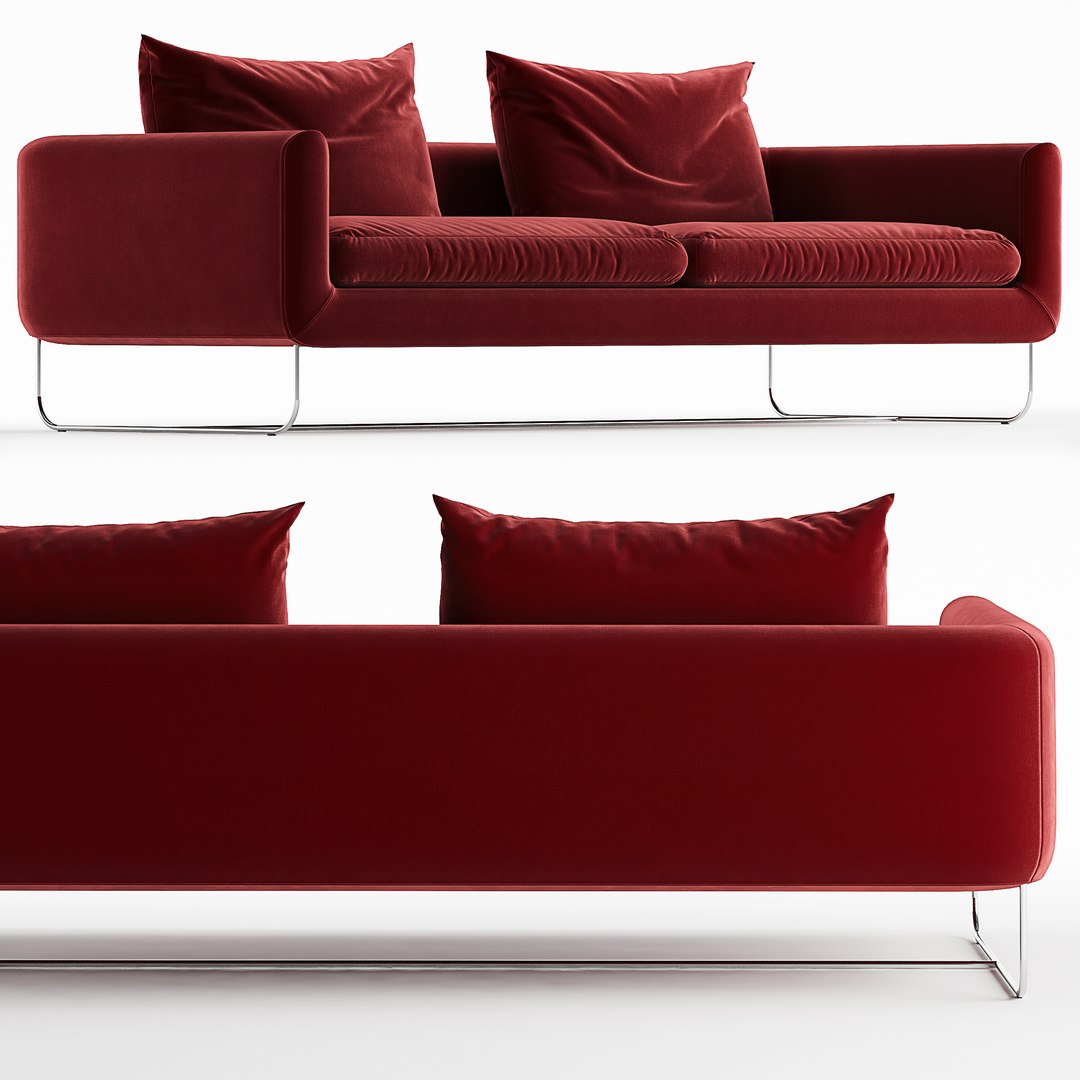 3D Living Divani Avalon Sofa - TurboSquid 1727721