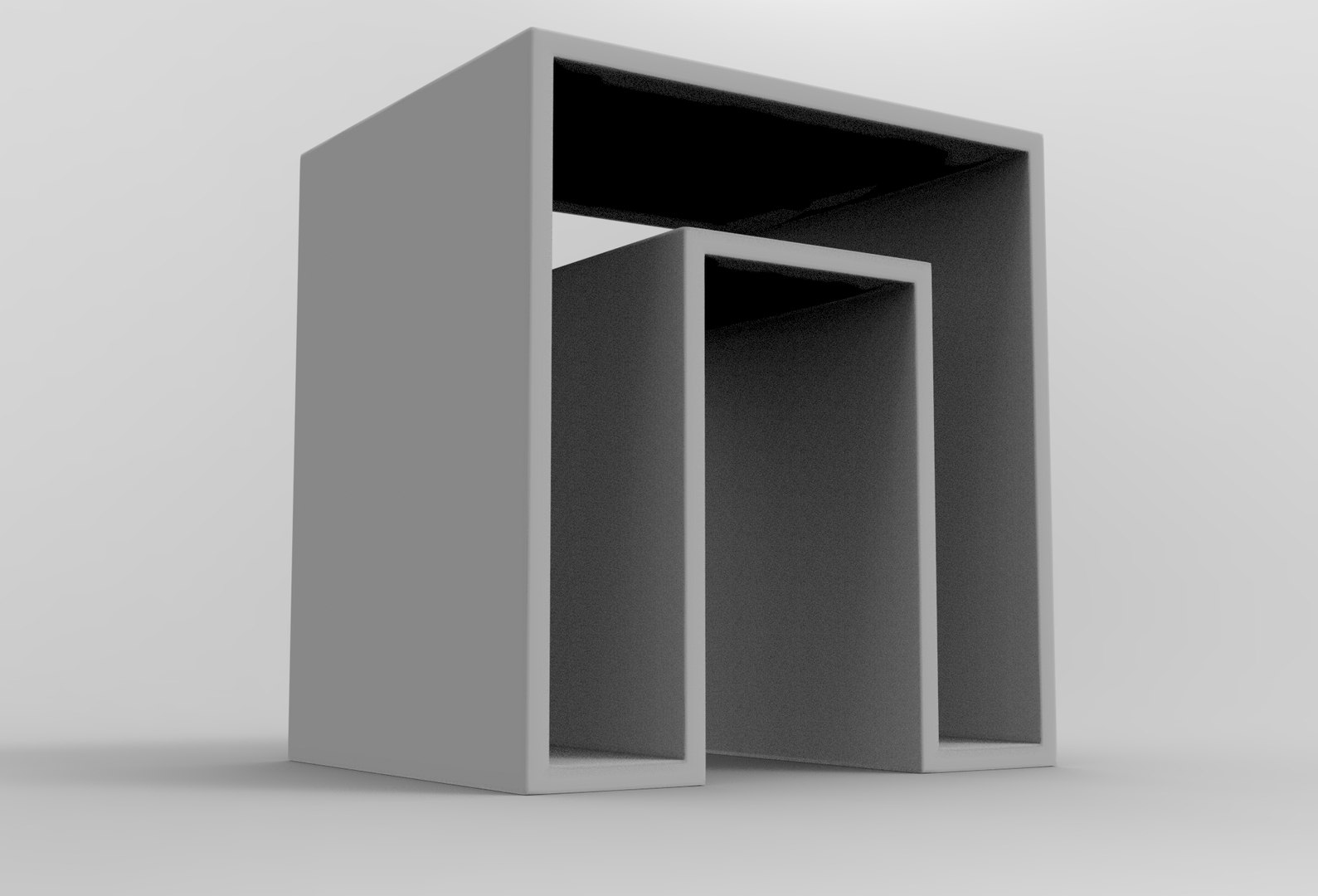Pow Side Table 3D - TurboSquid 2294104