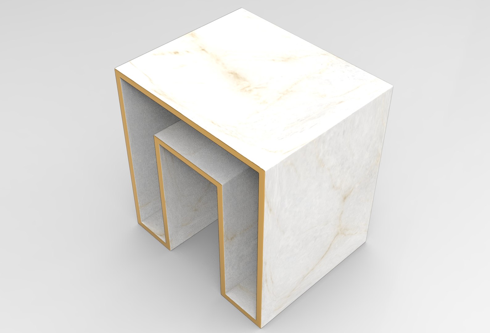 Pow Side Table 3D - TurboSquid 2294104