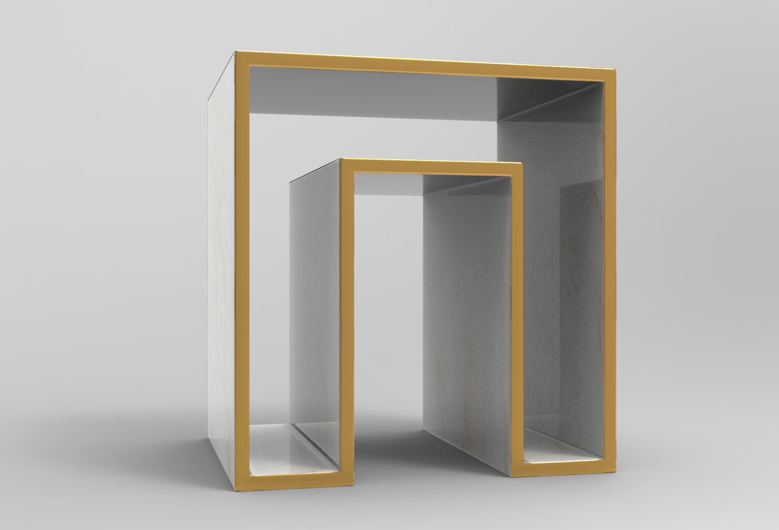 Pow Side Table 3D - TurboSquid 2294104