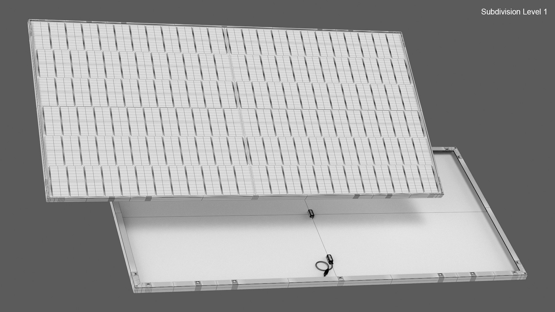 3D Half Cell Solar Panel - TurboSquid 2064126