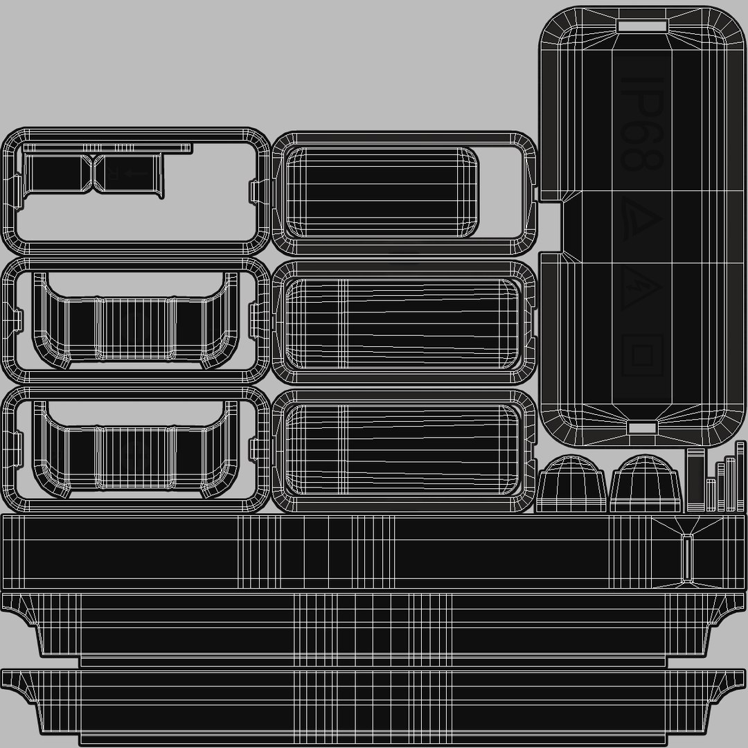 3D Half Cell Solar Panel - TurboSquid 2064126