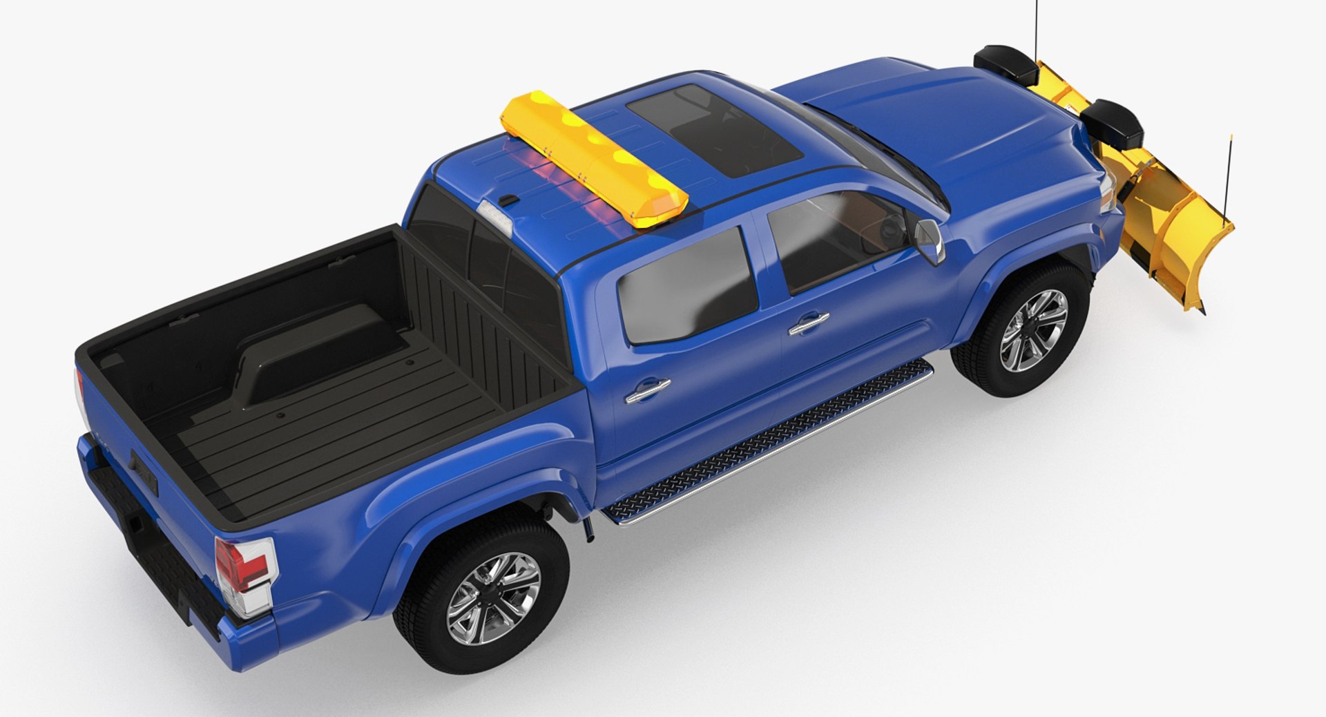 Pickup Snowplow Snow Plow 3D Model - TurboSquid 1280683