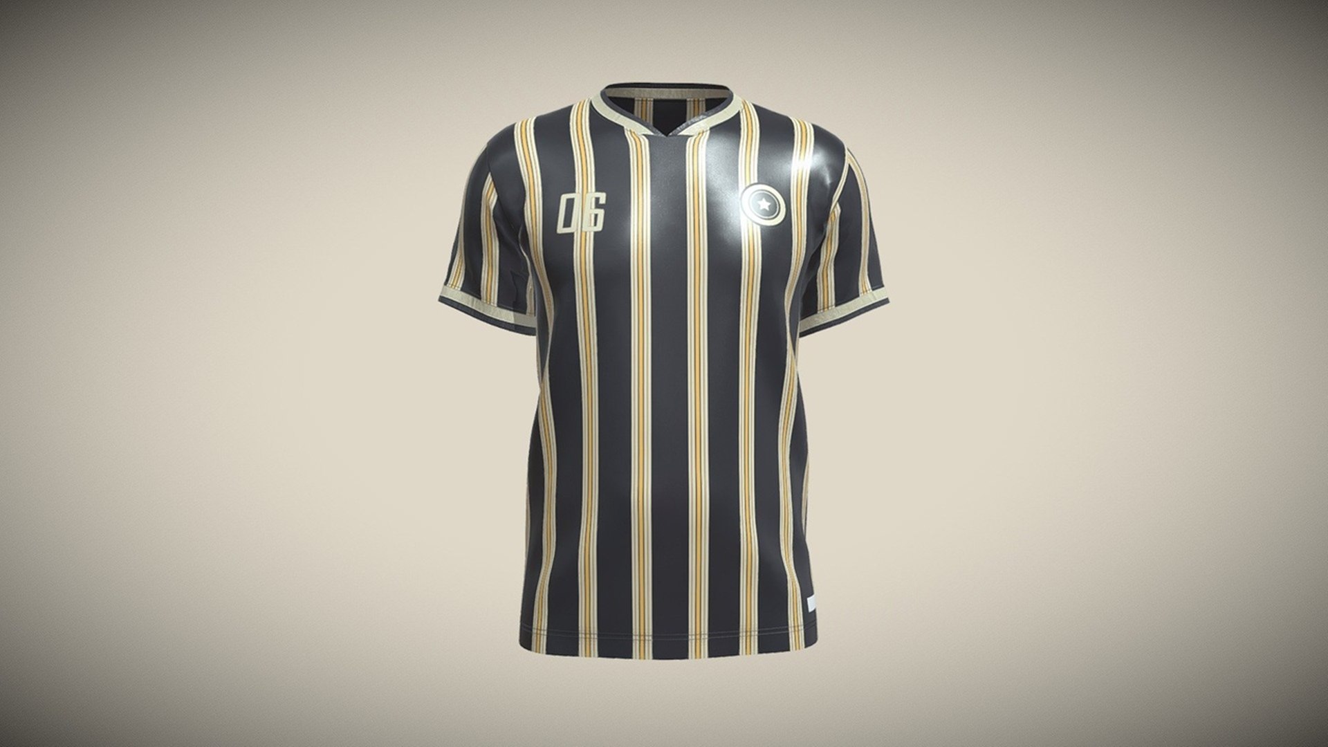 3D Soccer Jersey Player-06 In Low Poly Model - TurboSquid 2374373