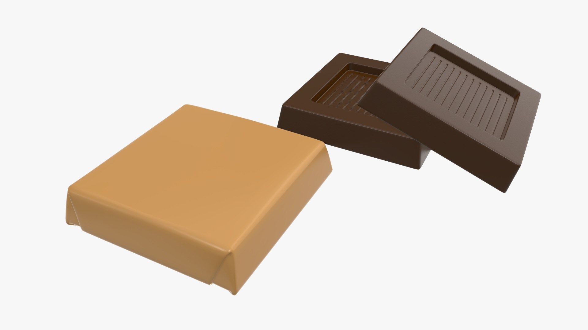 Chocolate small 3D model - TurboSquid 1528407