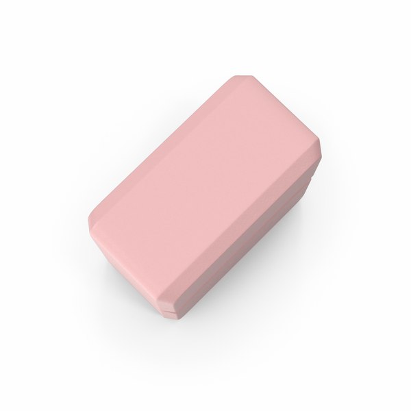 3D Pink Square Pill model - TurboSquid 1938560