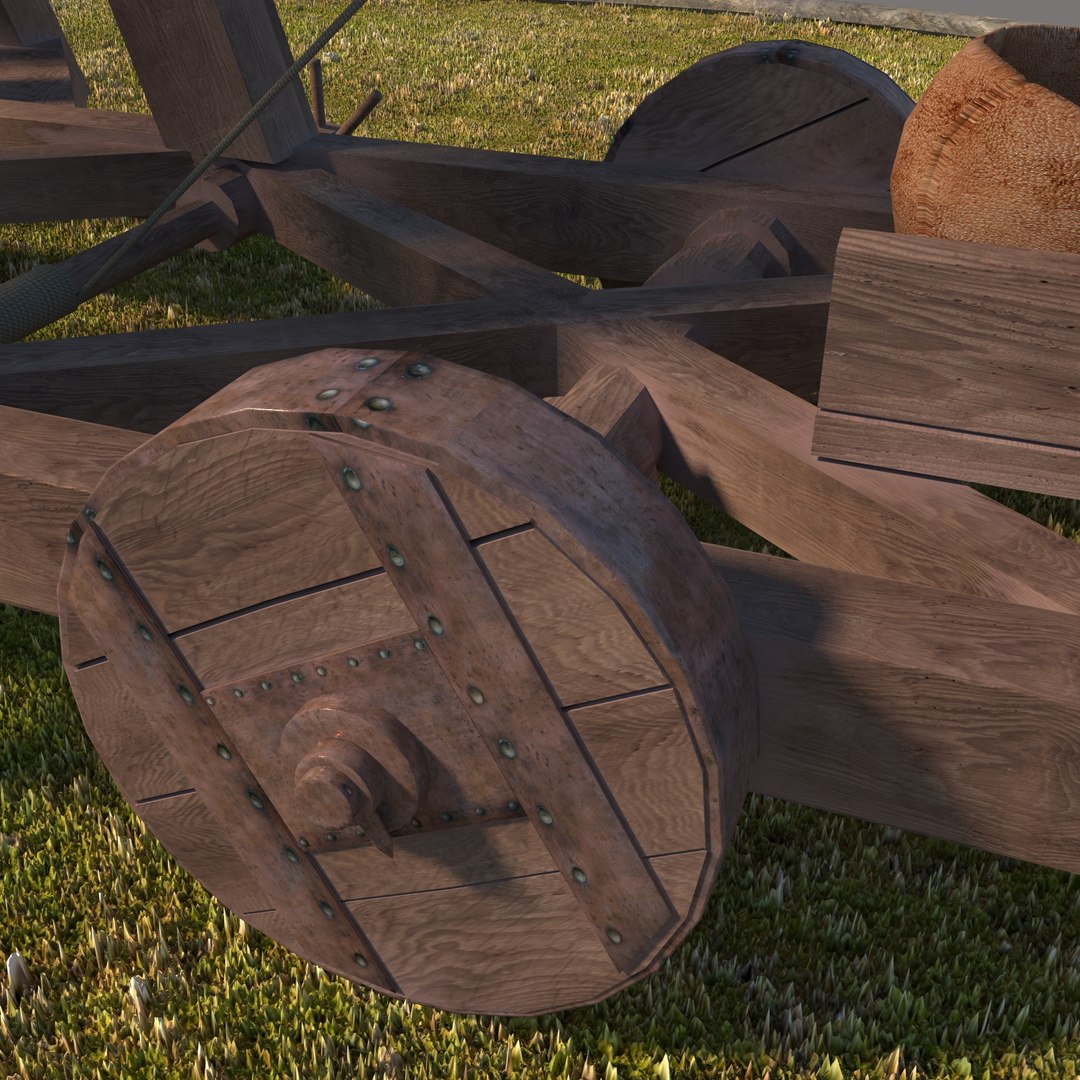 3D Medieval Catapult Model - TurboSquid 1344898
