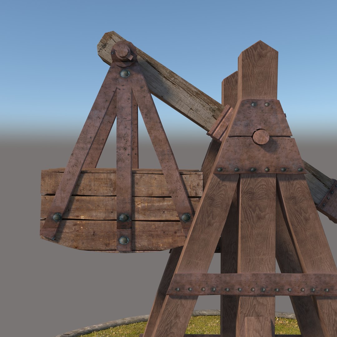 3D Medieval Catapult Model - TurboSquid 1344898