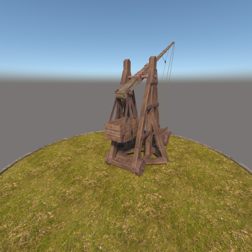 modelo 3d Catapulta medieval - TurboSquid 1344898