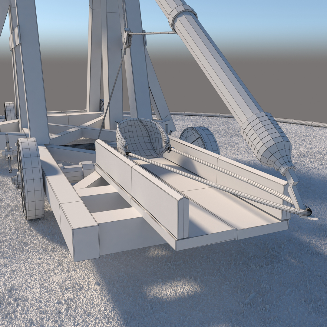 3D medieval catapult model - TurboSquid 1344898