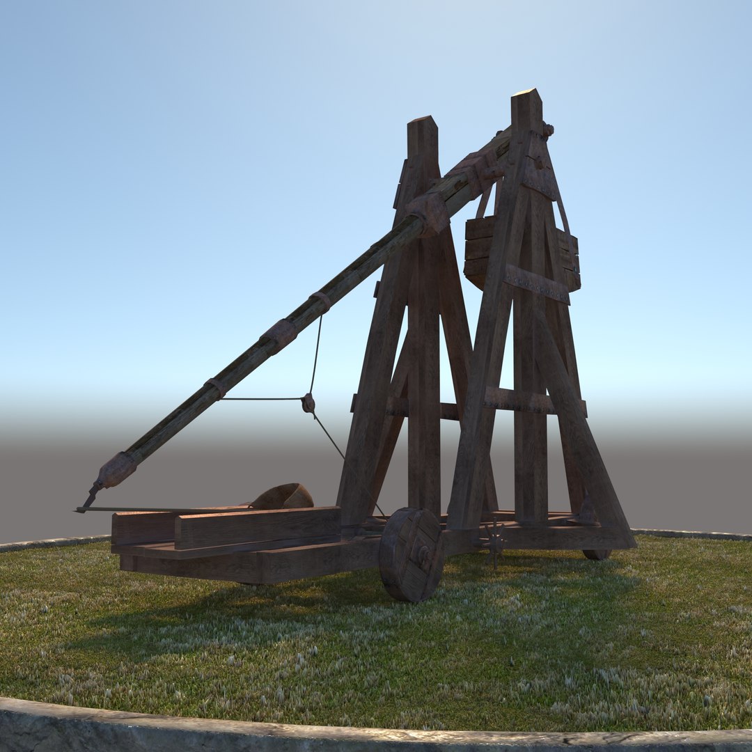 3D Medieval Catapult Model - TurboSquid 1344898
