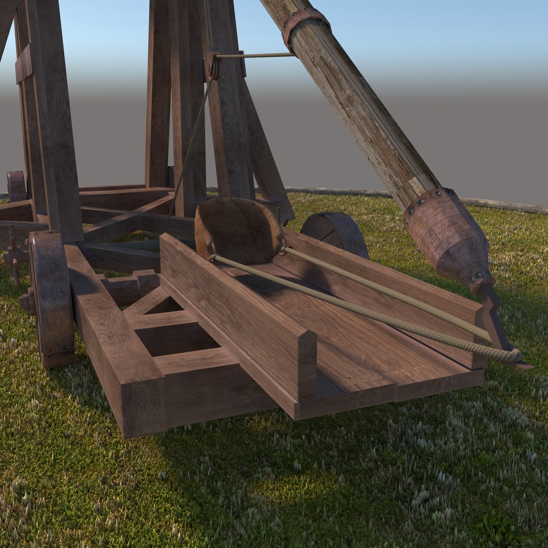 3D Medieval Catapult Model - TurboSquid 1344898