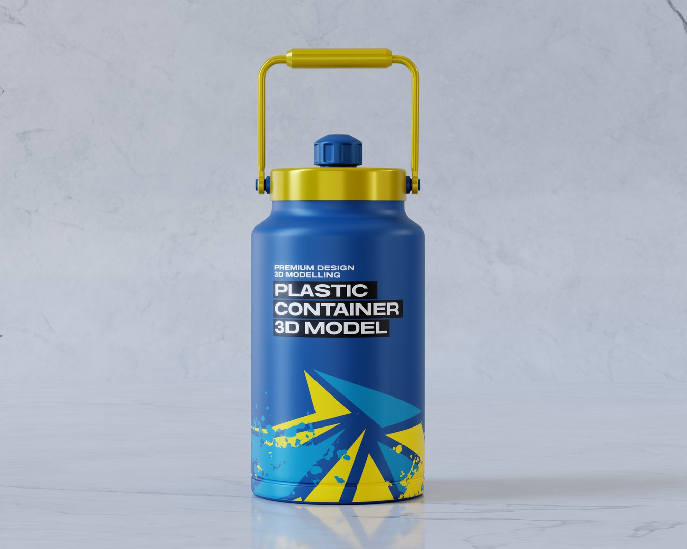 Plastic Container Packaging 3D Model - TurboSquid 2333301