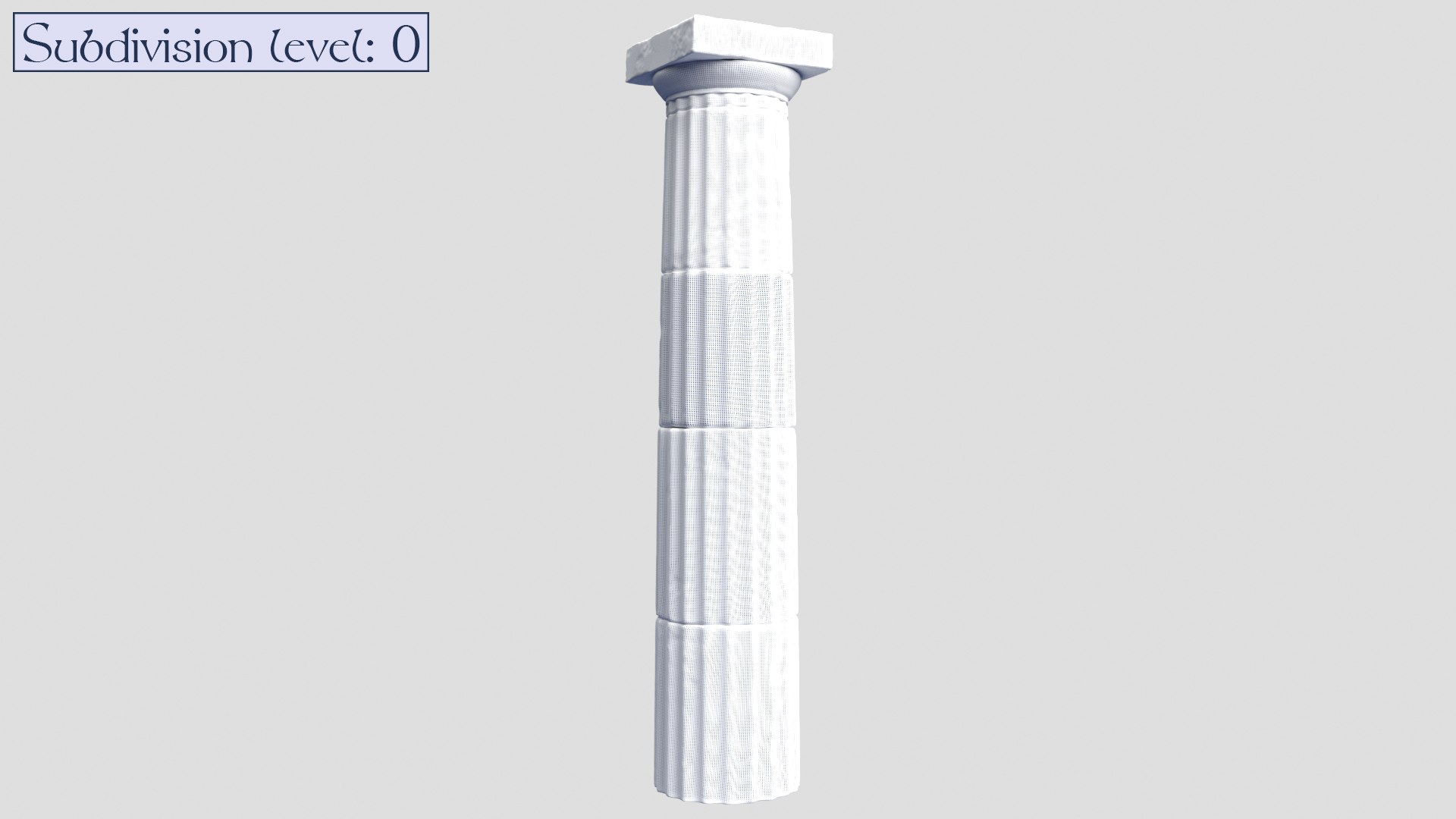 3D Temple Doric Column Model - TurboSquid 1919042