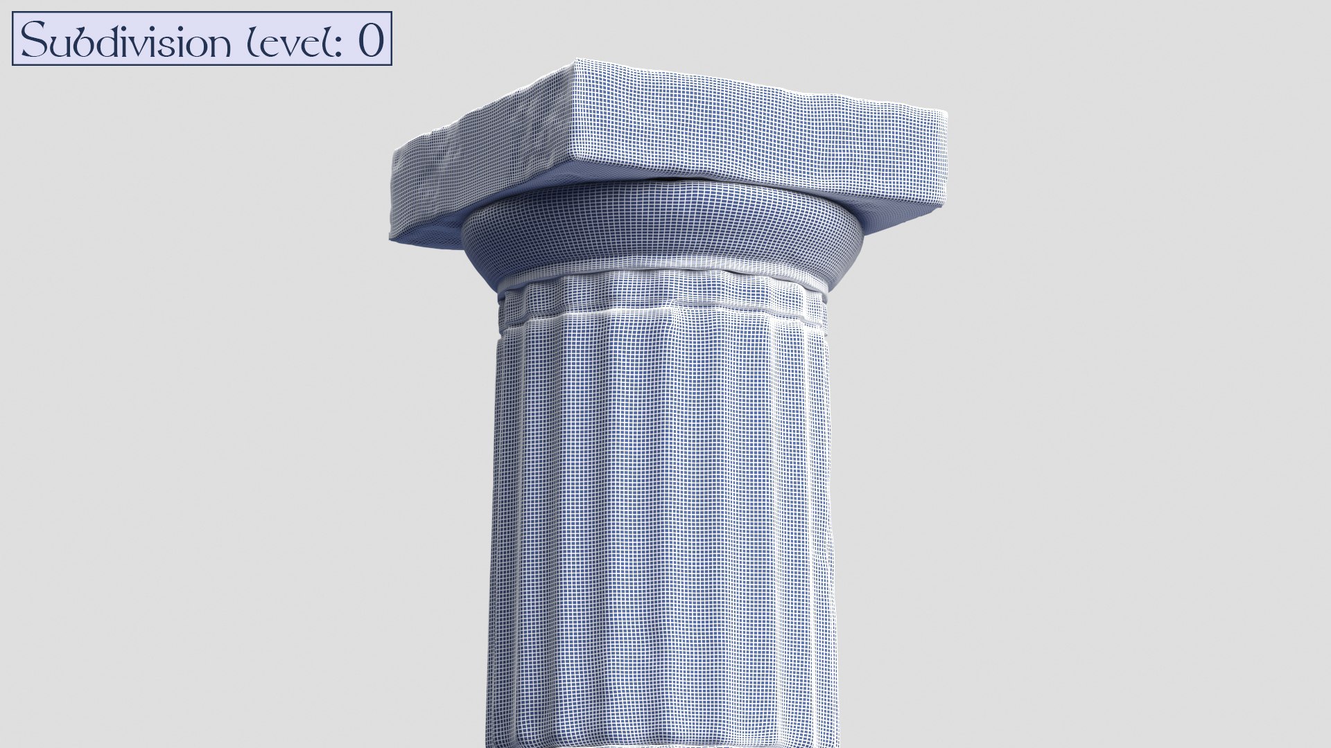 3D Temple Doric Column Model - TurboSquid 1919042