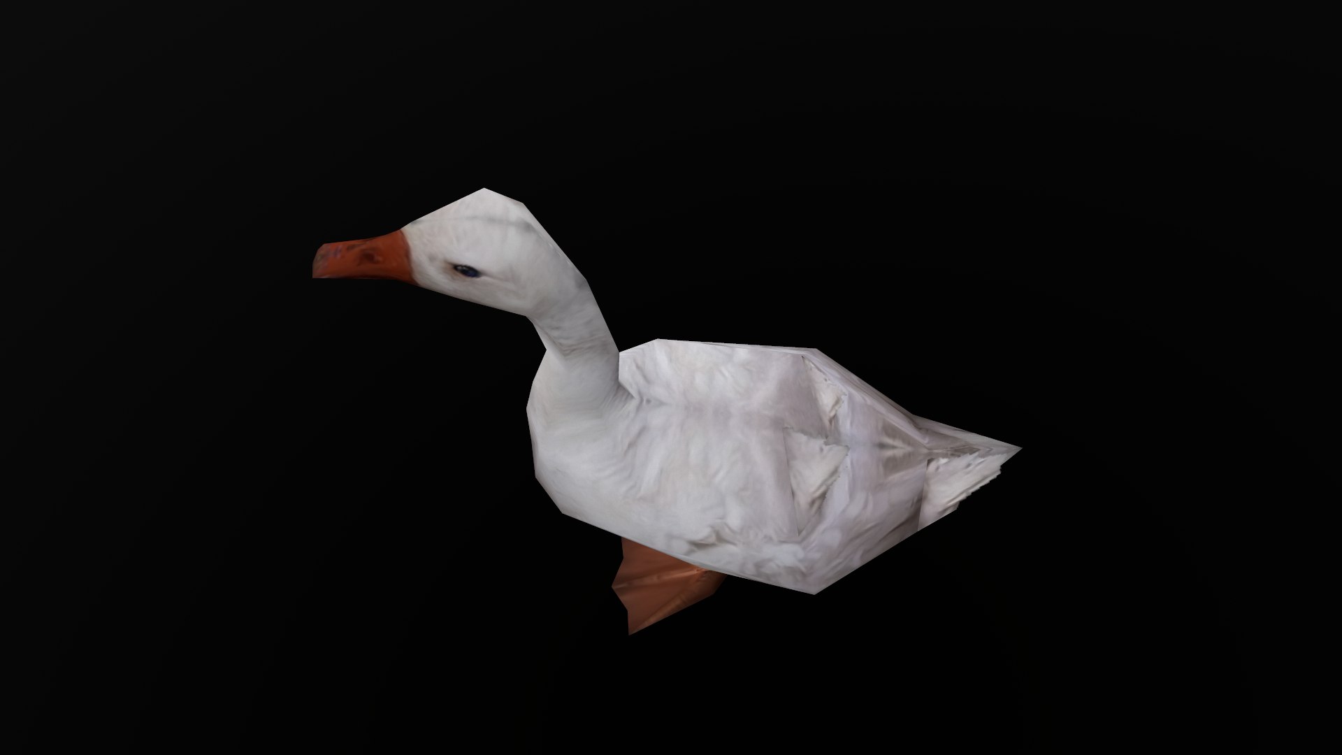 Low-poly animated duck model - TurboSquid 1948021