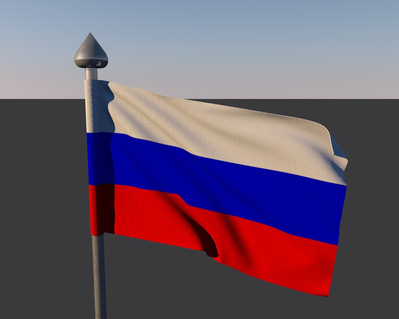 3ds Flag Russia