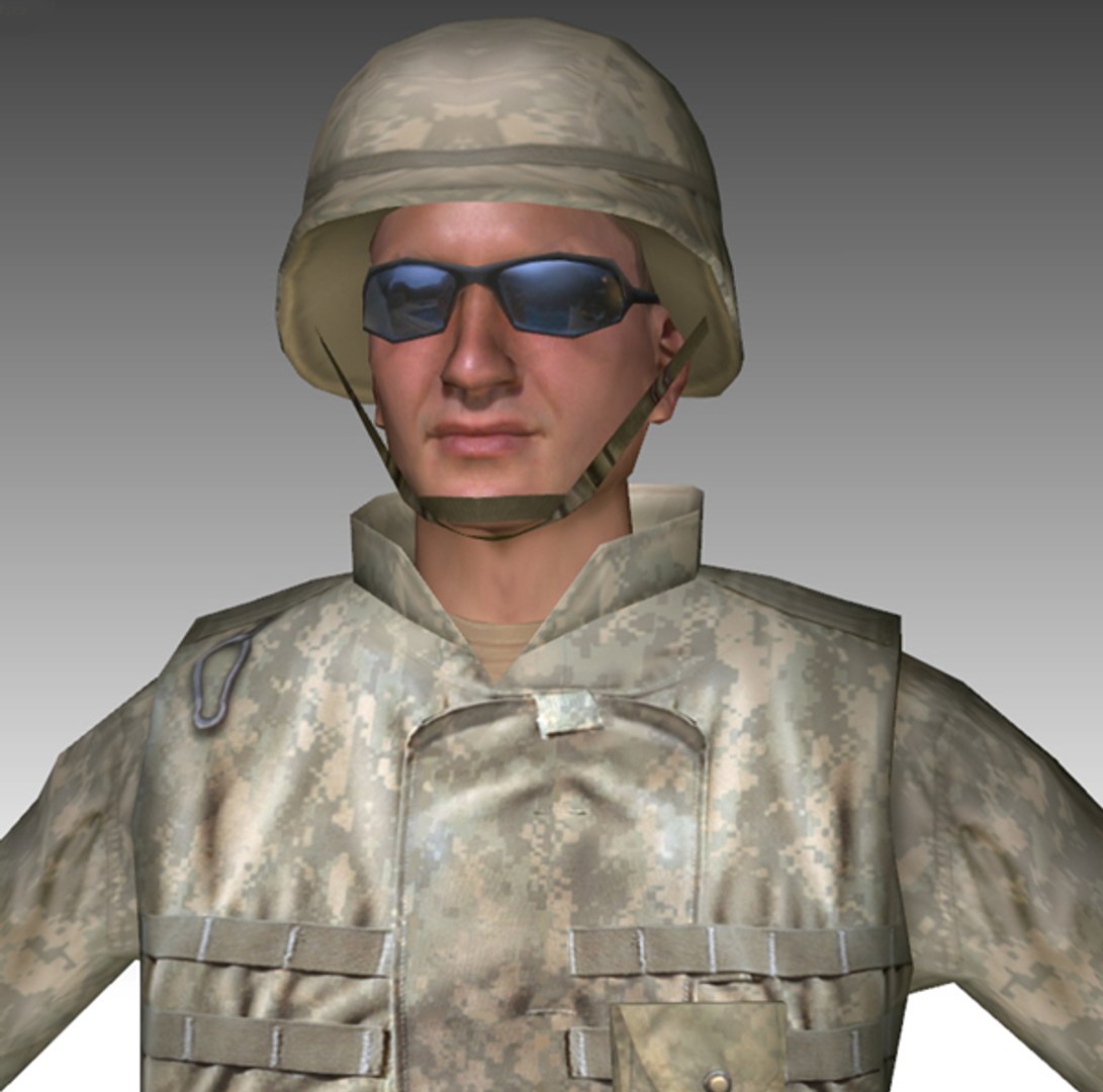 Soldier Military 3d Max