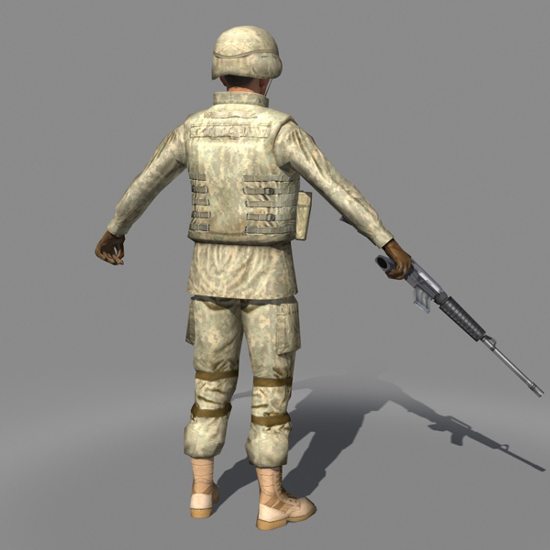 Soldier Military 3d Max