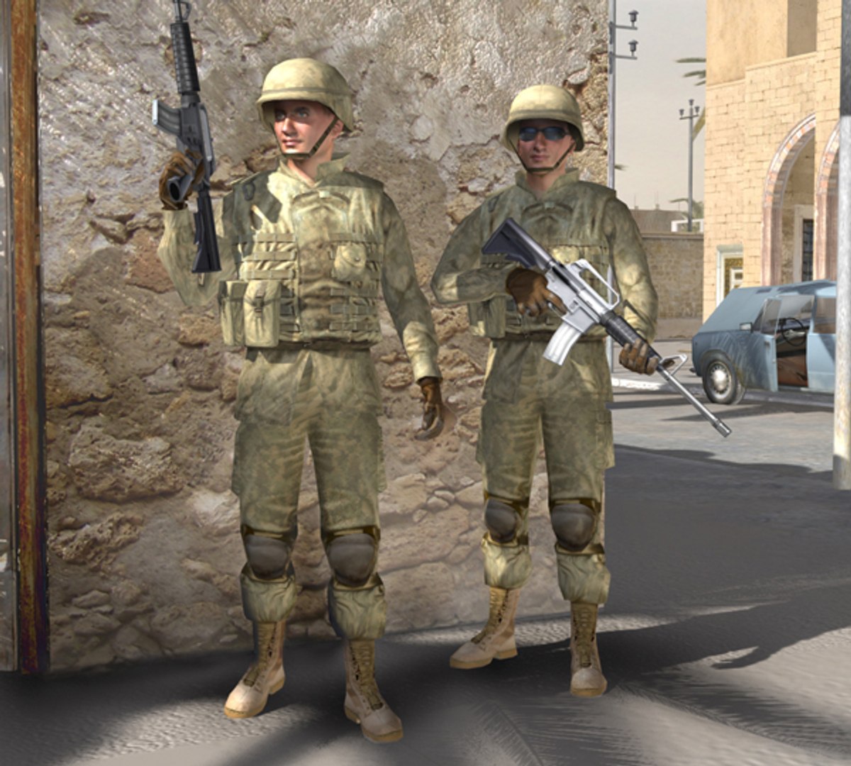 Soldier Military 3d Max