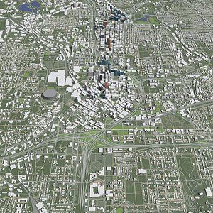 Atlanta Skyline 3D Models for Download | TurboSquid