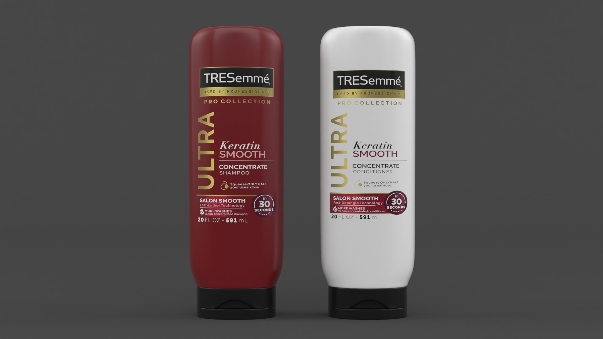 3D TRESemme Shampoo And Conditioner Model - TurboSquid 2225798