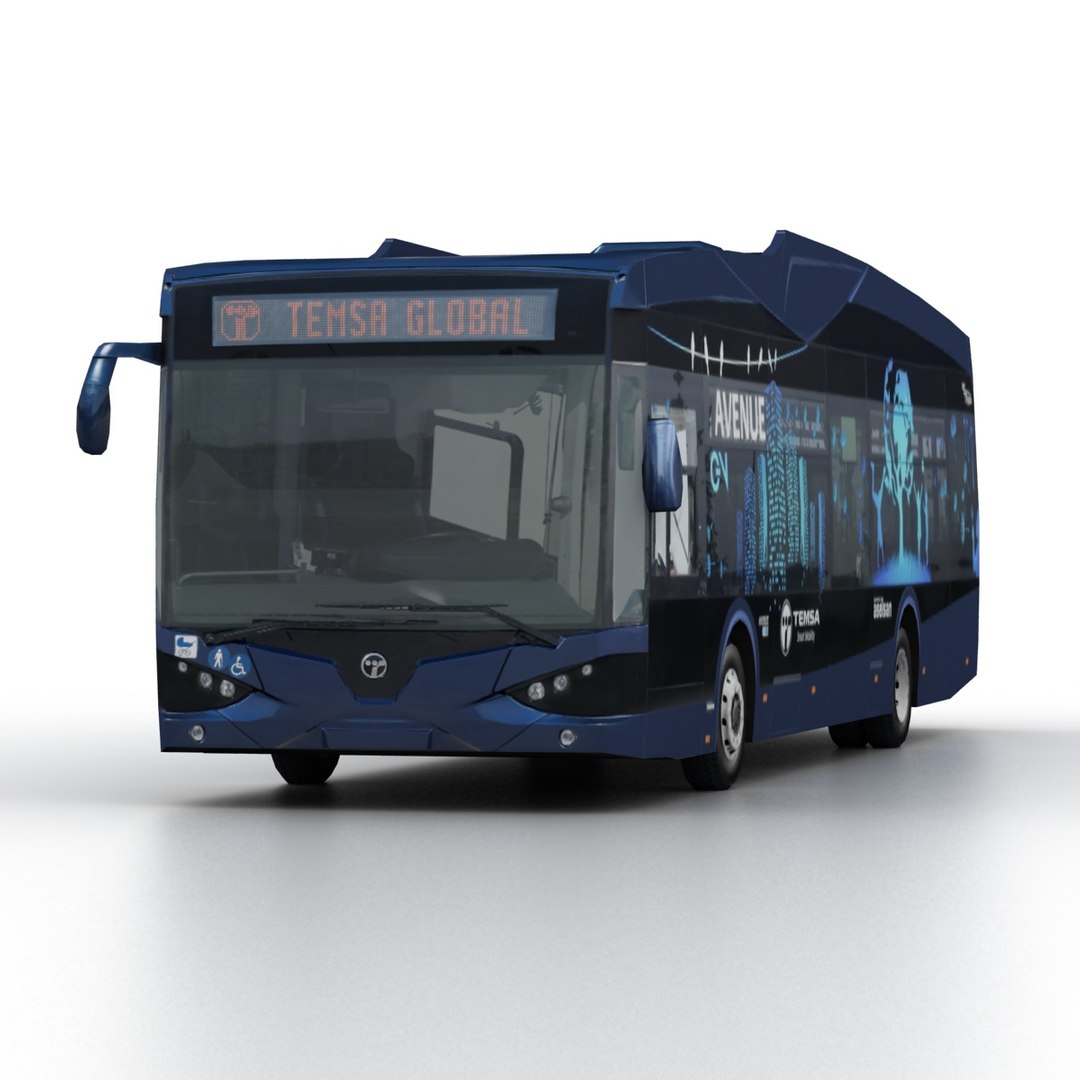 3D 2016 Temsa Avenue Model - TurboSquid 1629345