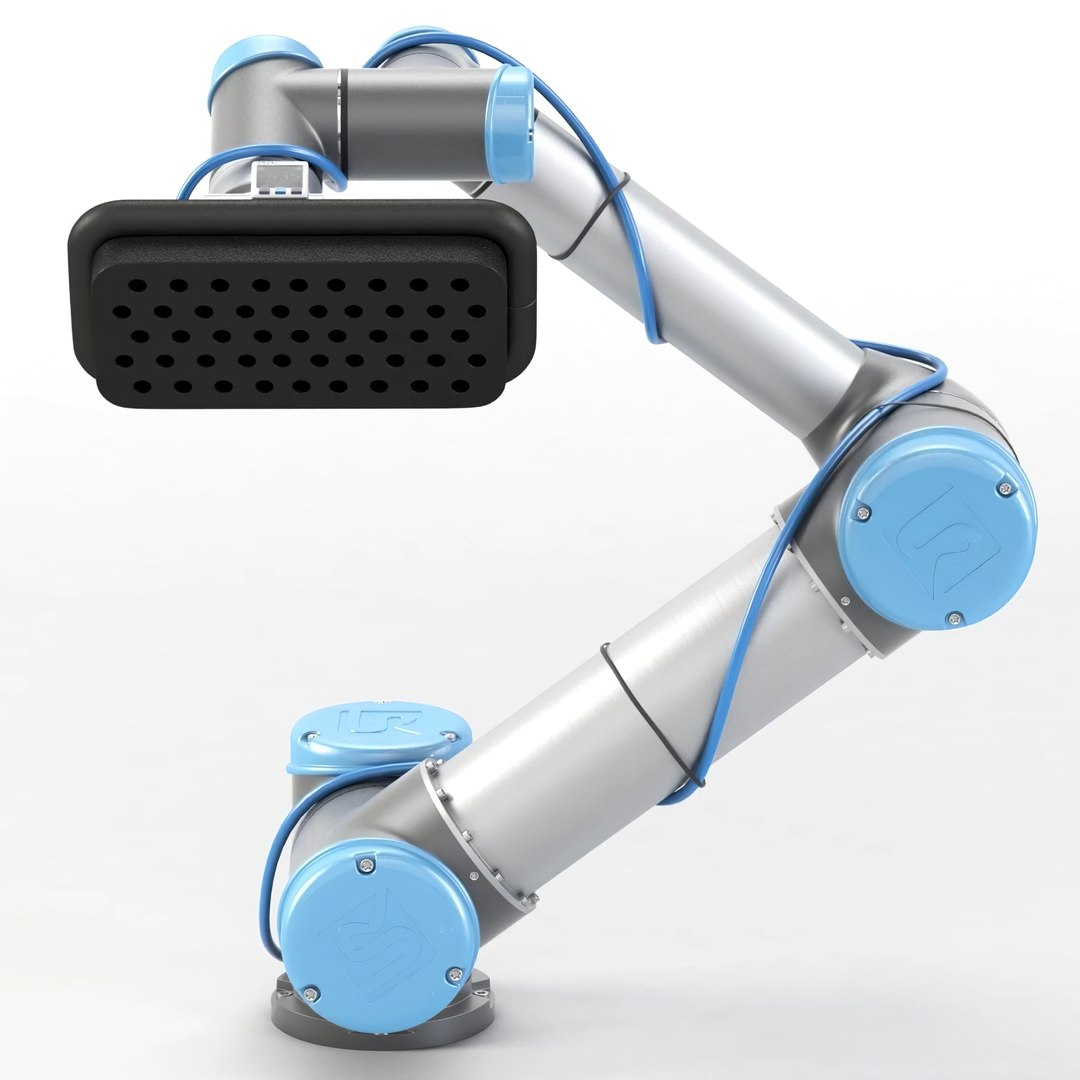 UR5 With Coval CVGC Carbon Vacuum Gripper 3D Model - TurboSquid 2021120