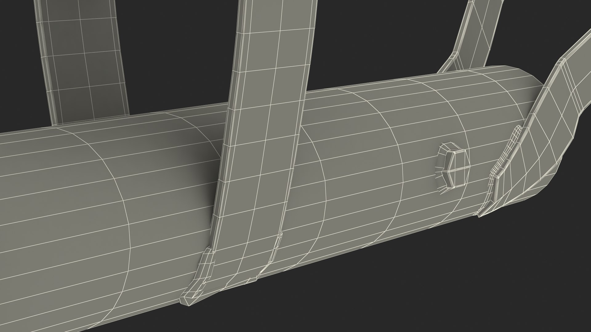 3D modern battering ram model - TurboSquid 1626373