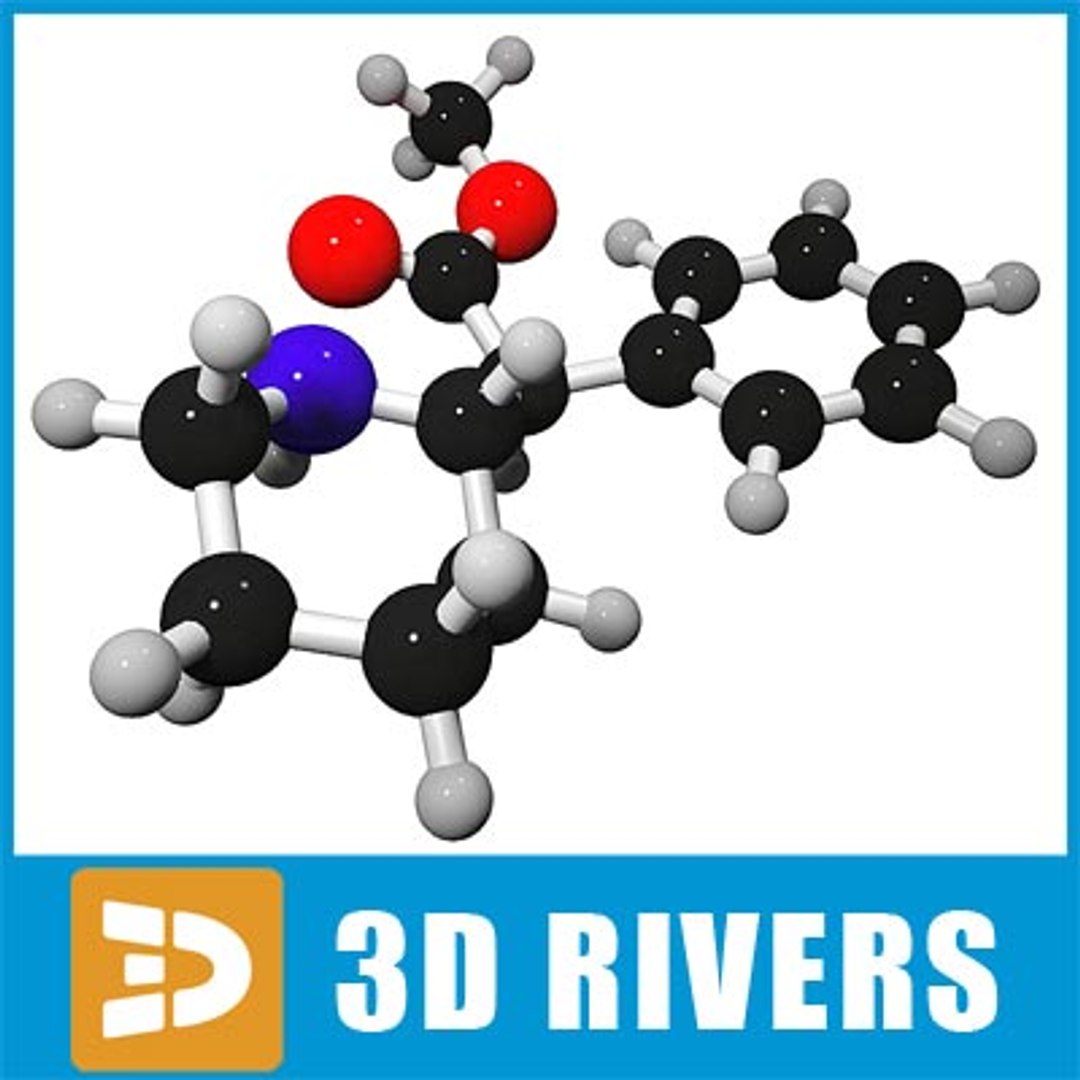 focalin molecule structure 3d max