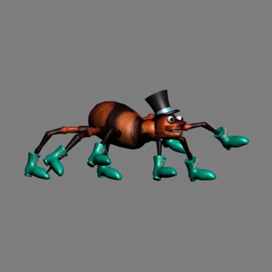 3ds Max Spider Character