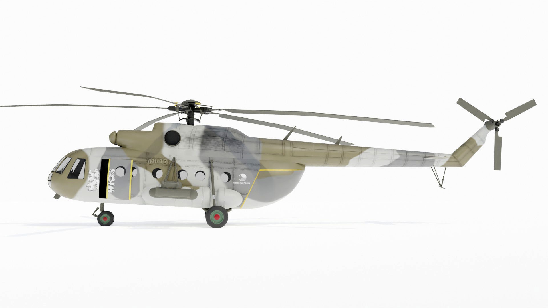Mi-17 Helicopter 3d 3ds