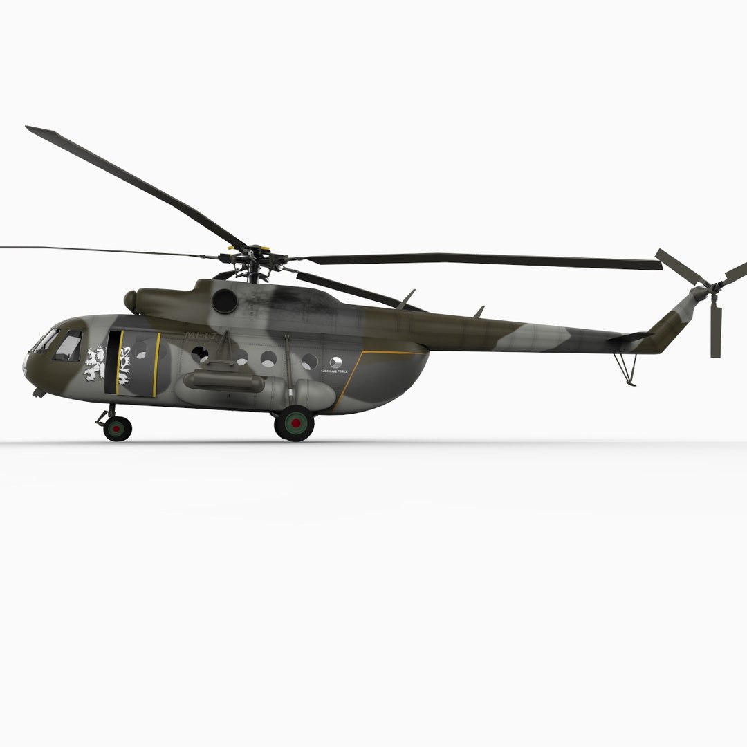 Mi-17 Helicopter 3d 3ds