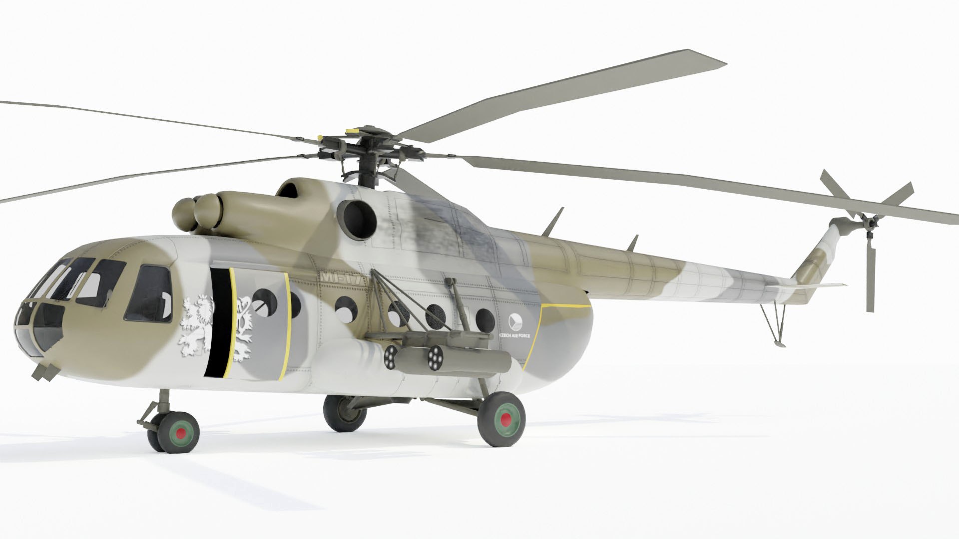 Mi-17 Helicopter 3d 3ds