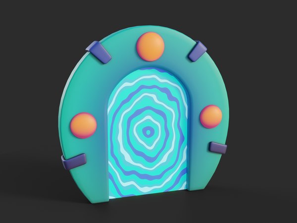 Cartoon Portal 6 3D 모델 - TurboSquid 2064792